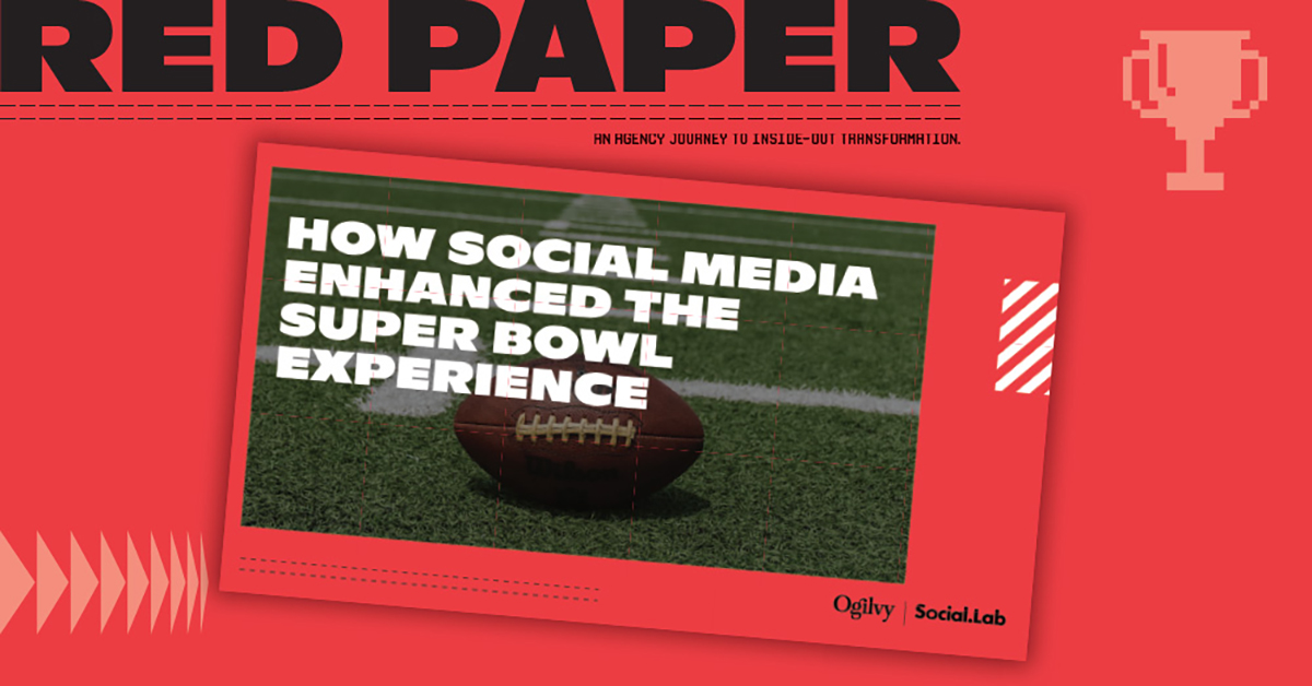 How social media enhanced the super bowl experience | Ogilvy Belgium