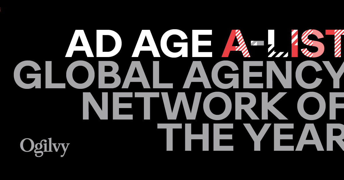 Ogilvy Named Global Agency Network of the Year by Ad Age | Ogilvy