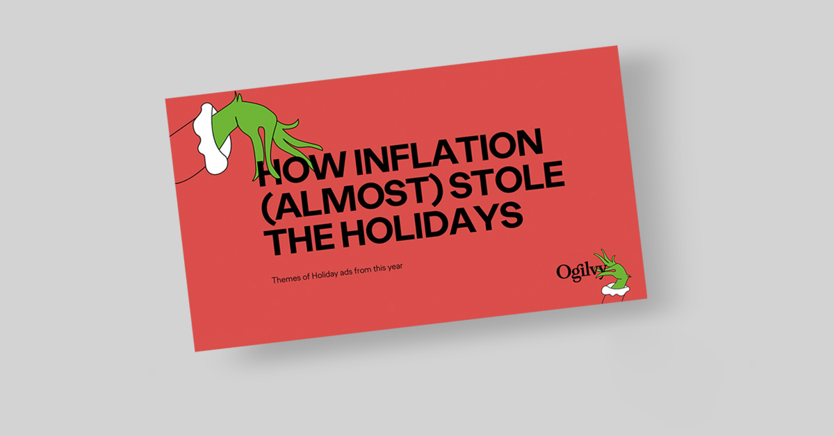 How Inflation (Almost) Stole the Holidays | Ogilvy