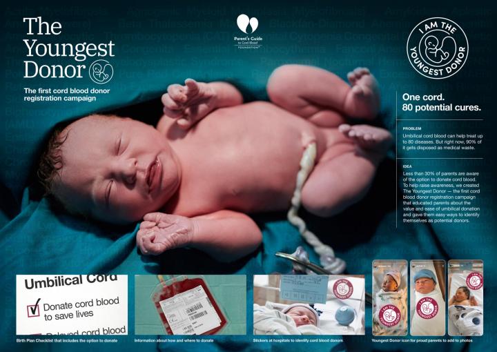 The Youngest Donor - Parent’s Guide to Cord Blood | Our Work | Ogilvy